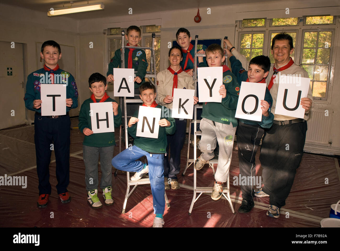 A local Cub & Scout group say 'thank you' to volunteers & sponsors for ...