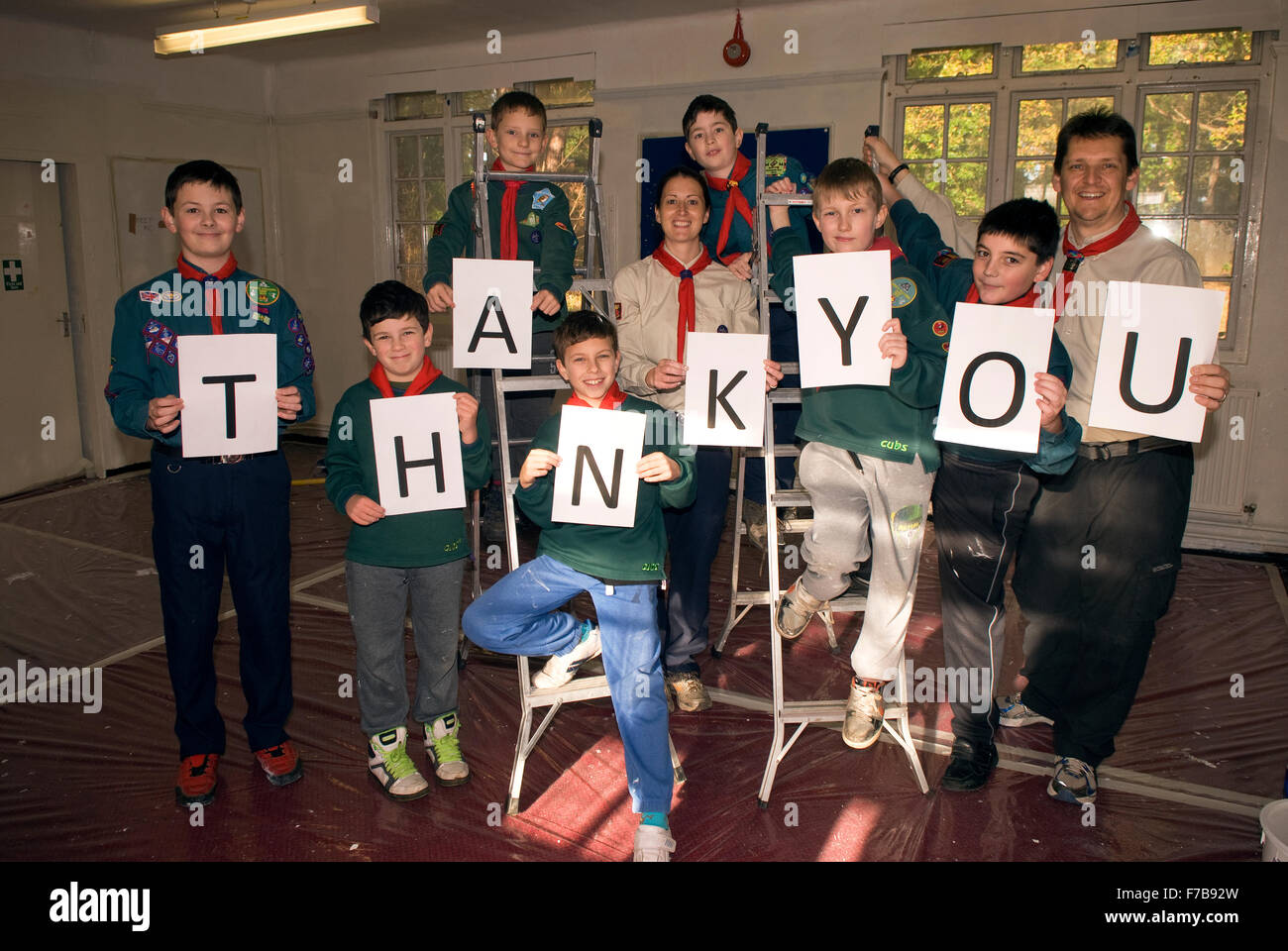Male with group of gratitude hi-res stock photography and images - Alamy