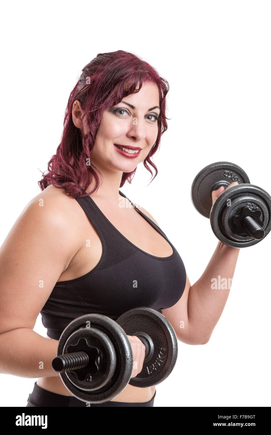 Shot female bodybuilder hi-res stock photography and images - Alamy