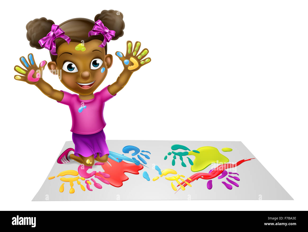 Child cartoon drawing hi-res stock photography and images - Alamy