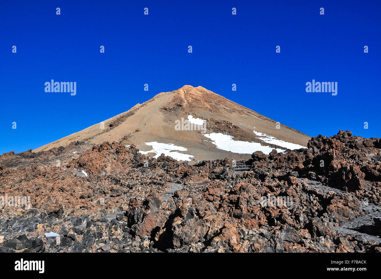 Peak of El Teide Volcano Stock Photo - Alamy