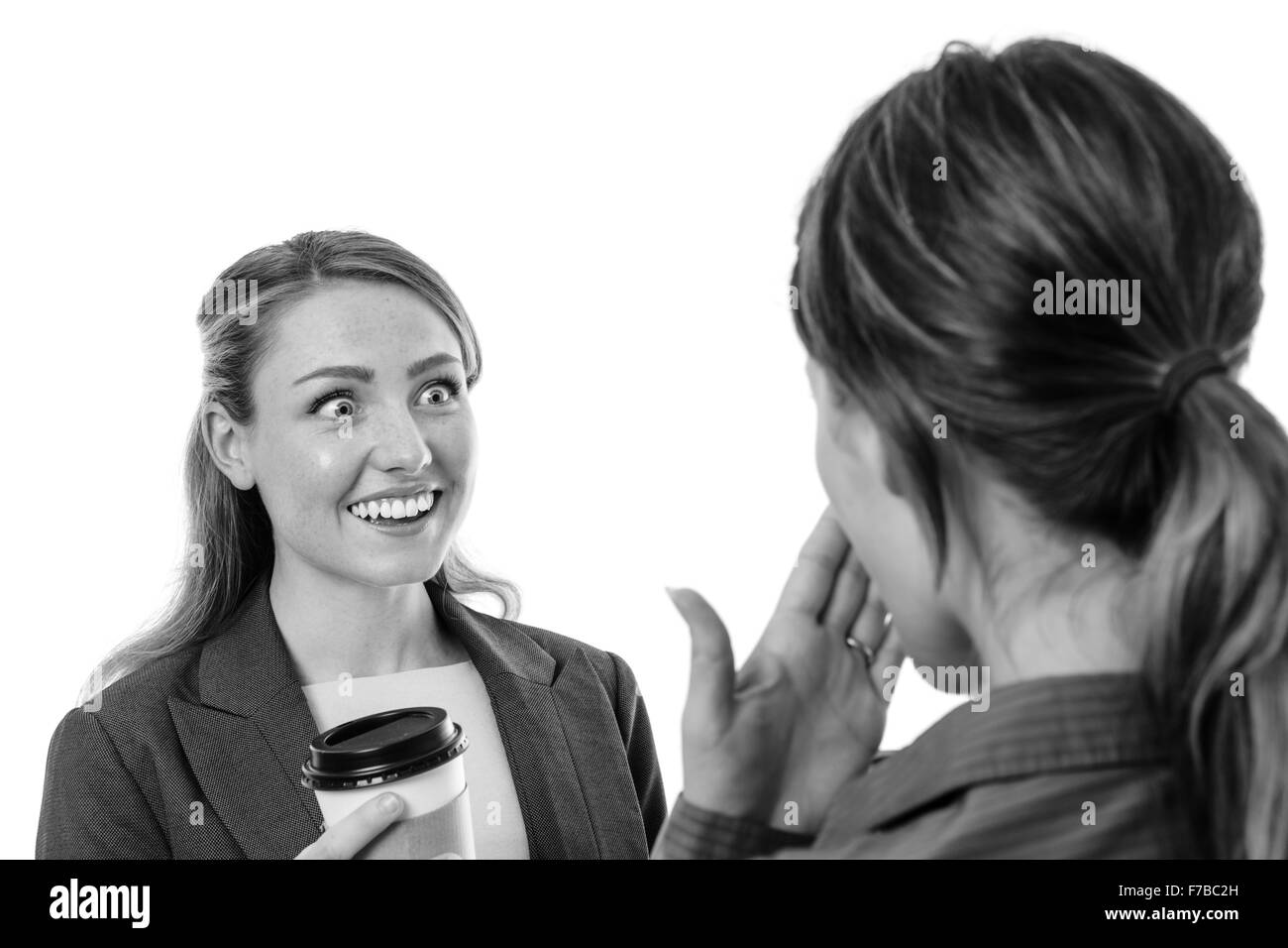 Gossip Black and White Stock Photos & Images - Alamy