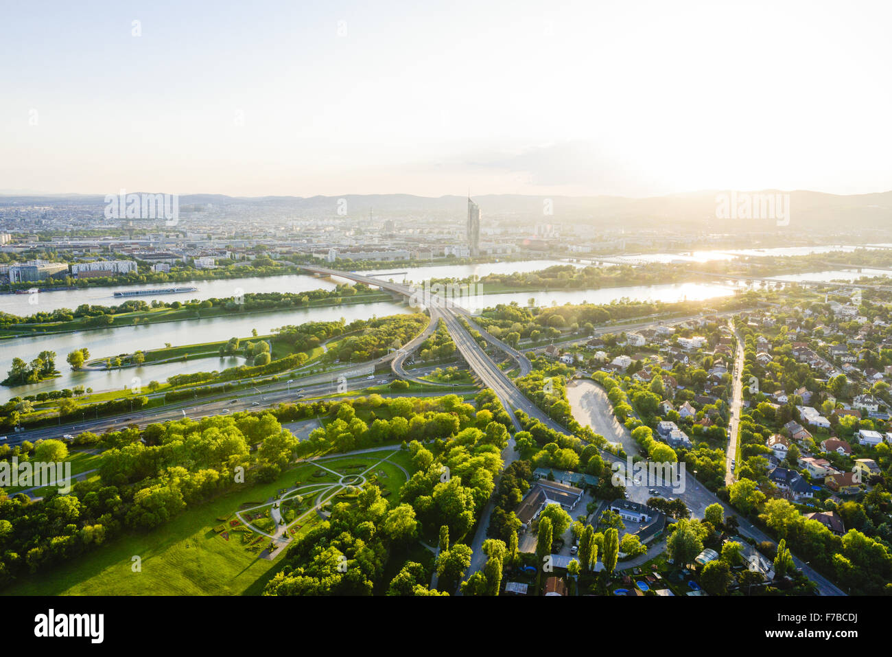 Vienna, Donau, Austria Stock Photo - Alamy
