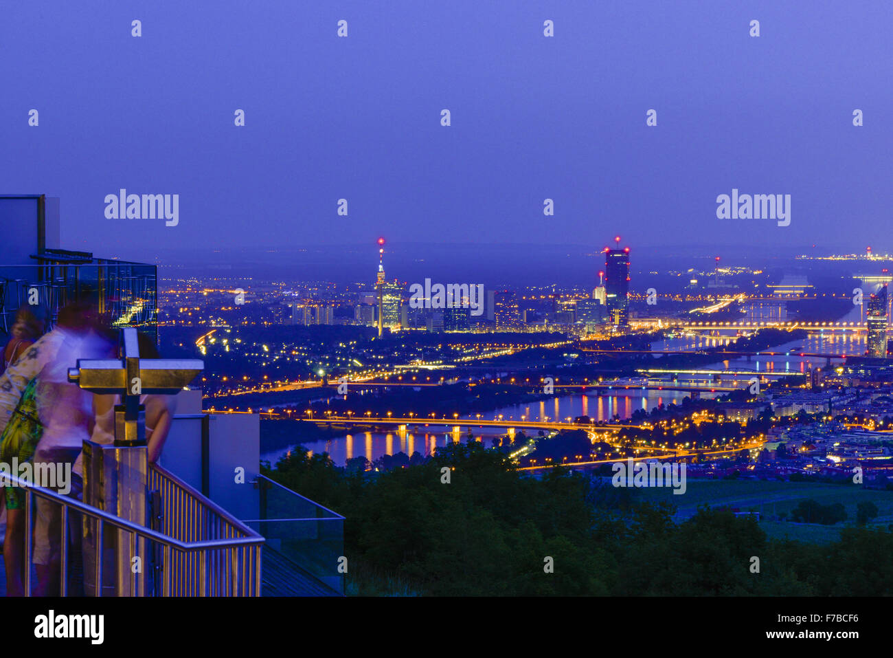 Vienna at night, Austria, Vienna Stock Photo - Alamy
