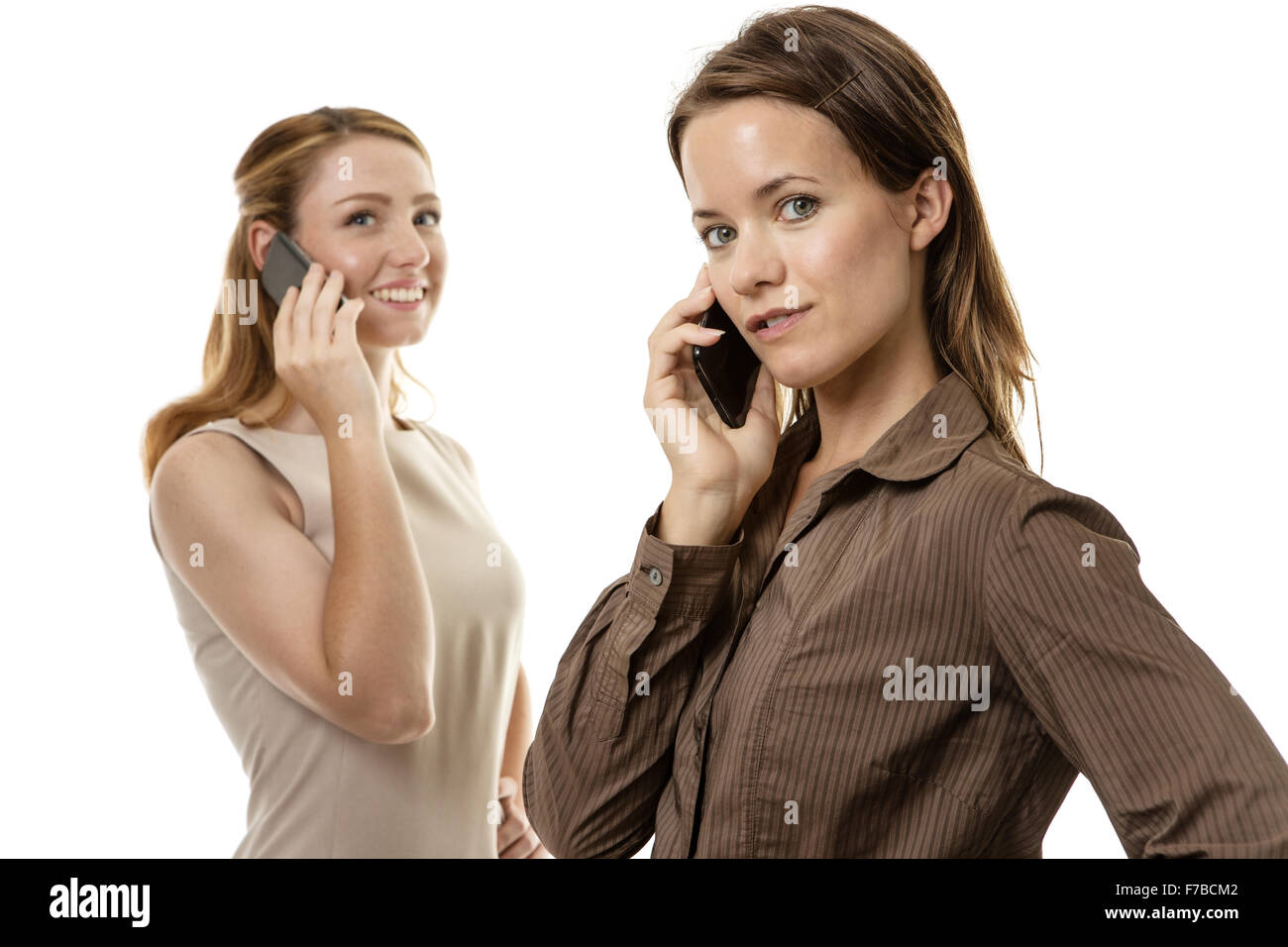 Two poeple talking hi-res stock photography and images - Alamy