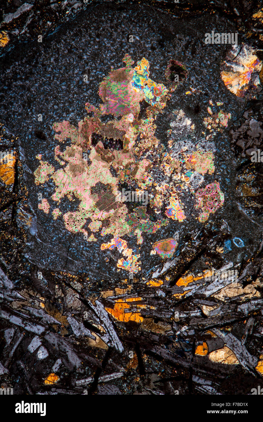 Dolerite photomicrograph hi-res stock photography and images - Alamy