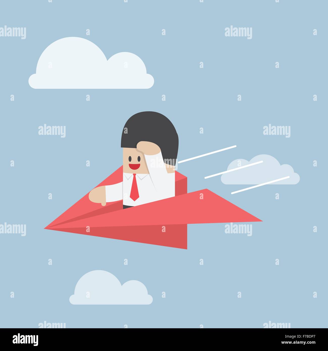 Flying on an airplane hi-res stock photography and images - Alamy