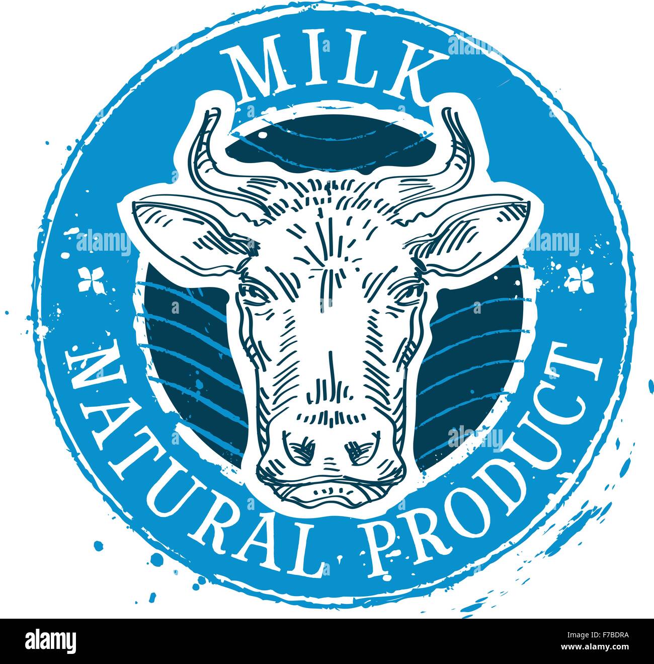 Milk Logo Cow