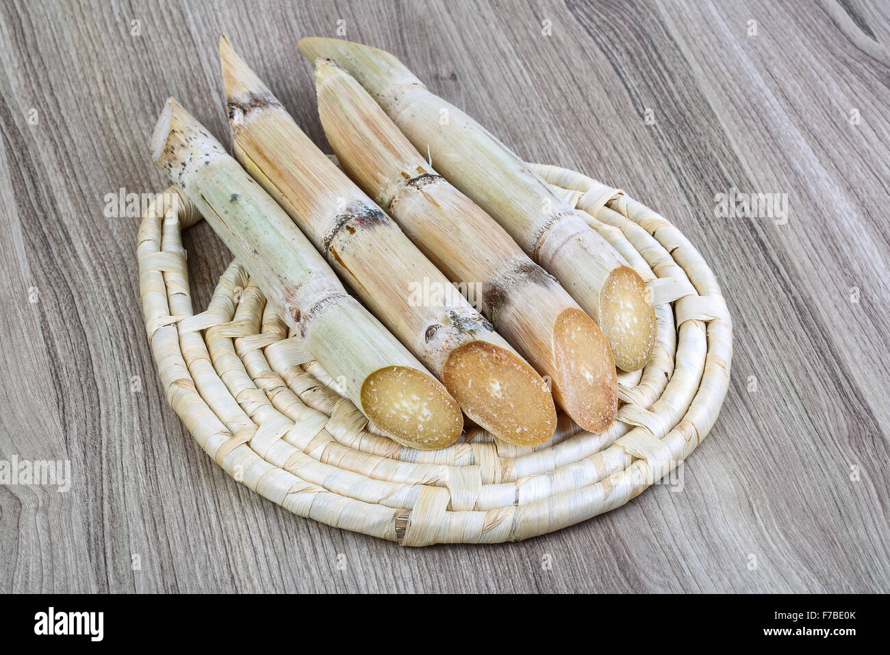 Ripe Sugar sticks on the wood background Stock Photo - Alamy