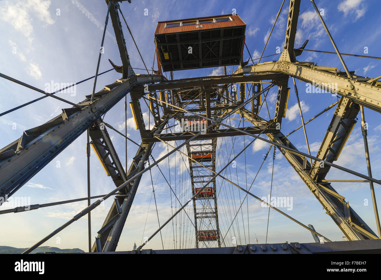 Prater, Riesenrad, Giant Ferry Wheel, Vienna, Austria, 2. district ...