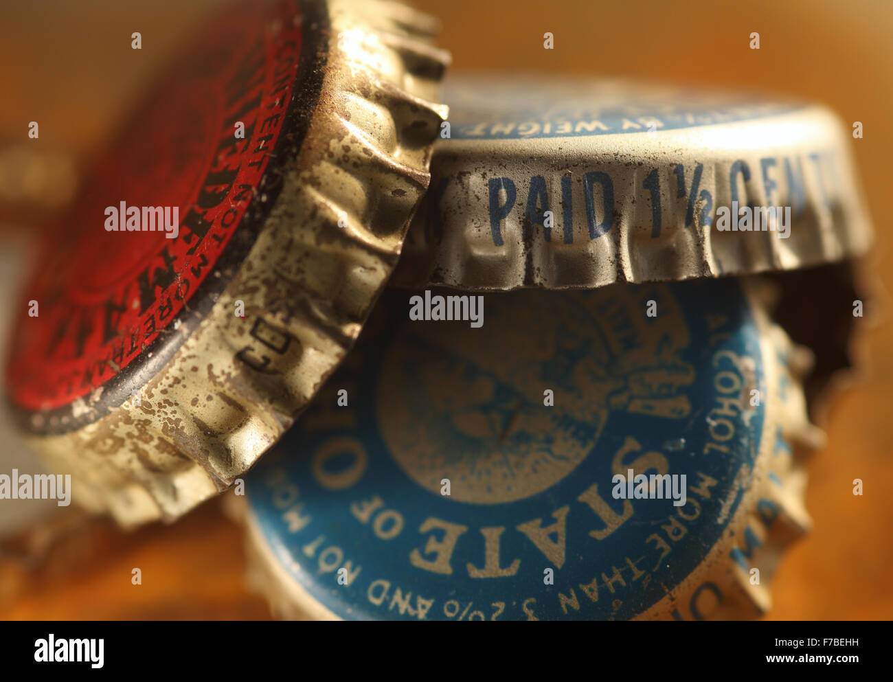 Beer caps hi-res stock photography and images - Alamy