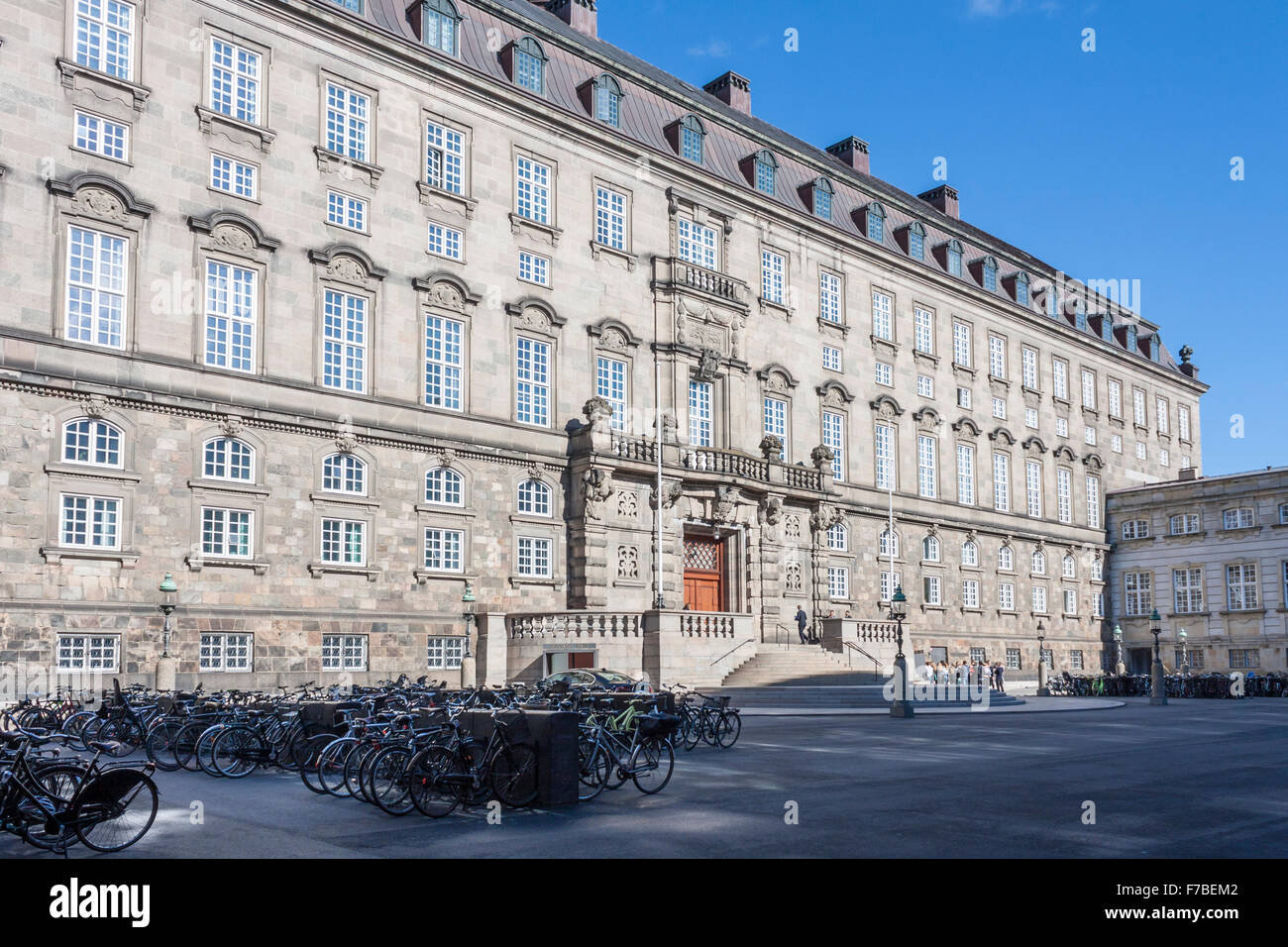 Danish Parliament building, Copenhagen, Denmark, Europe Stock Photo - Alamy