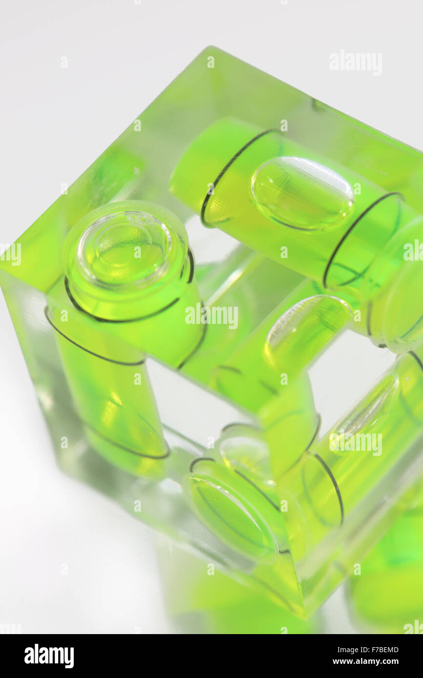 Green spirit level hi-res stock photography and images - Alamy