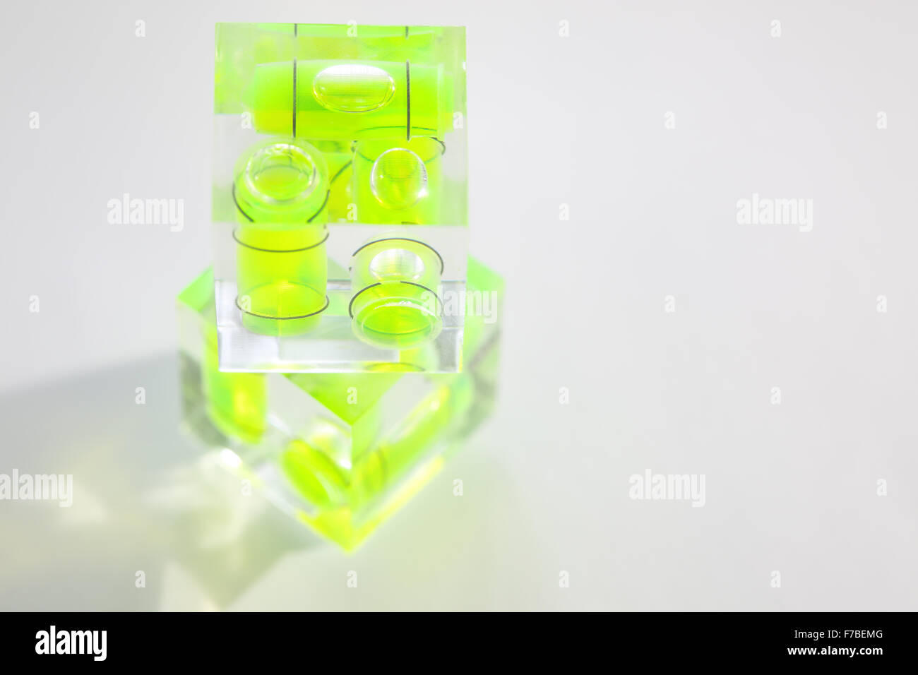 Green spirit level hi-res stock photography and images - Alamy