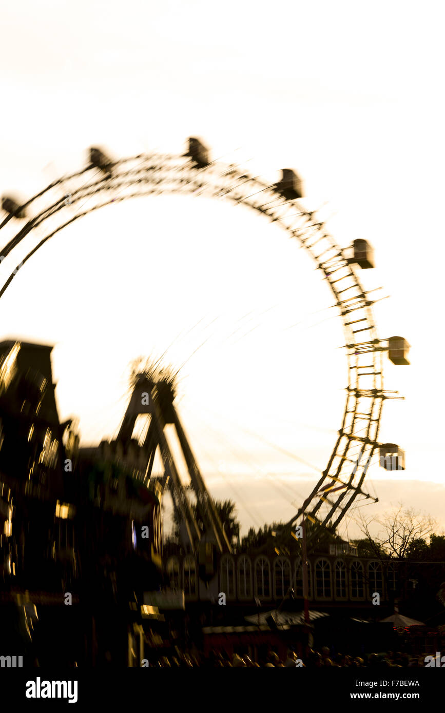 Prater, Riesenrad, Giant Ferry Wheel, Vienna, Austria, 2. district ...