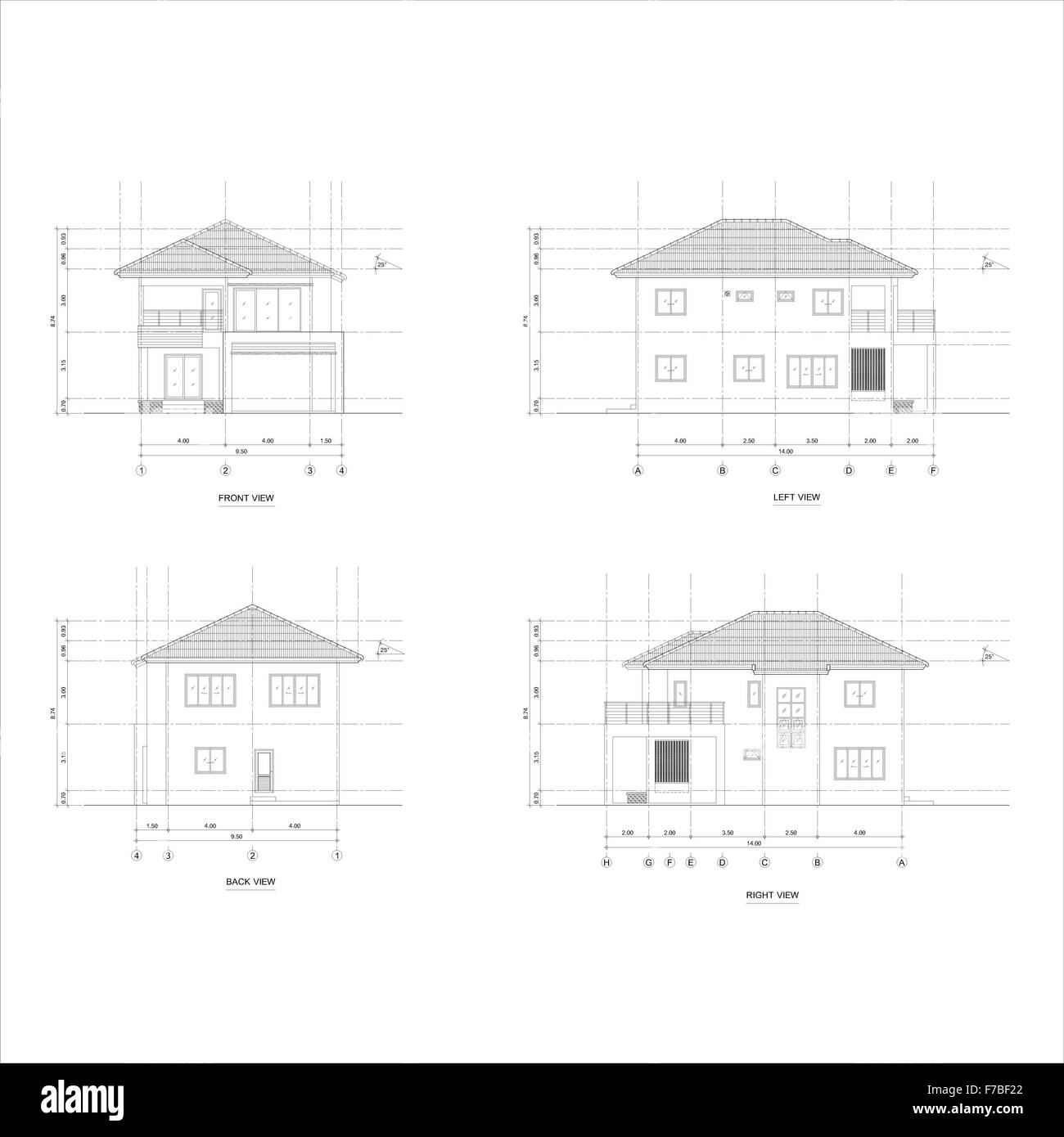 House Drawing Samples