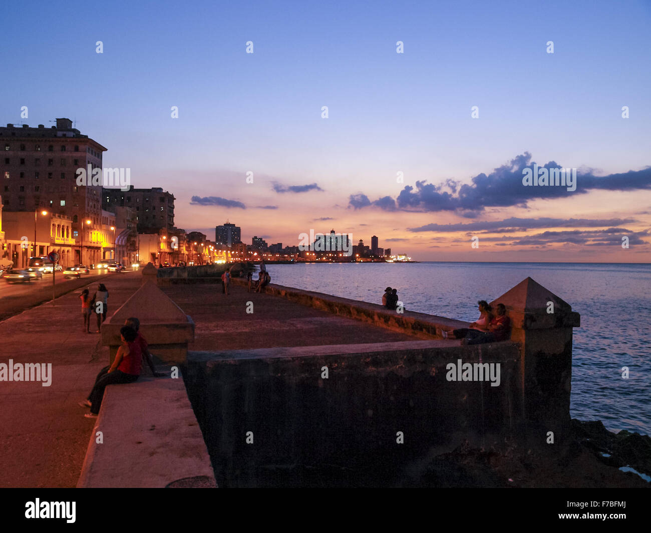 Malecon, Havana, Cuba, Havanna Stock Photo - Alamy