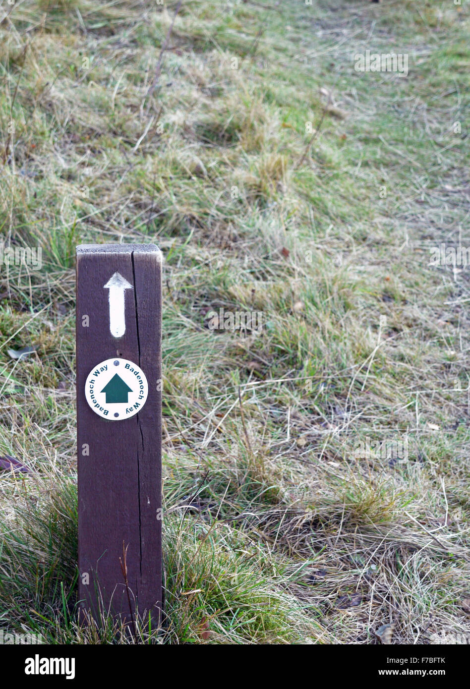 Scottish way marker hi-res stock photography and images - Alamy
