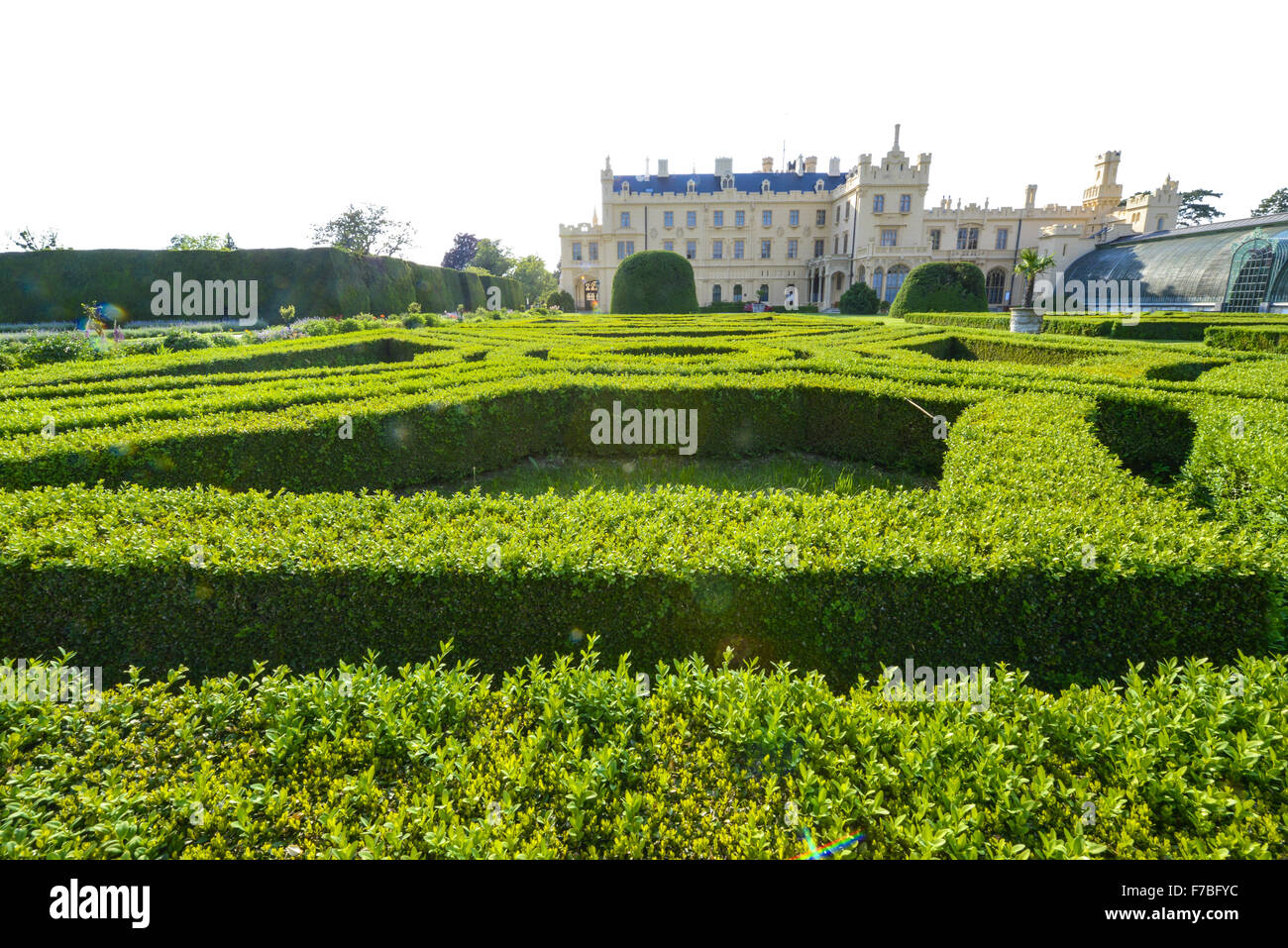 Castle Lednice, World Heritage Site, Czech Republic, Southern Morava ...