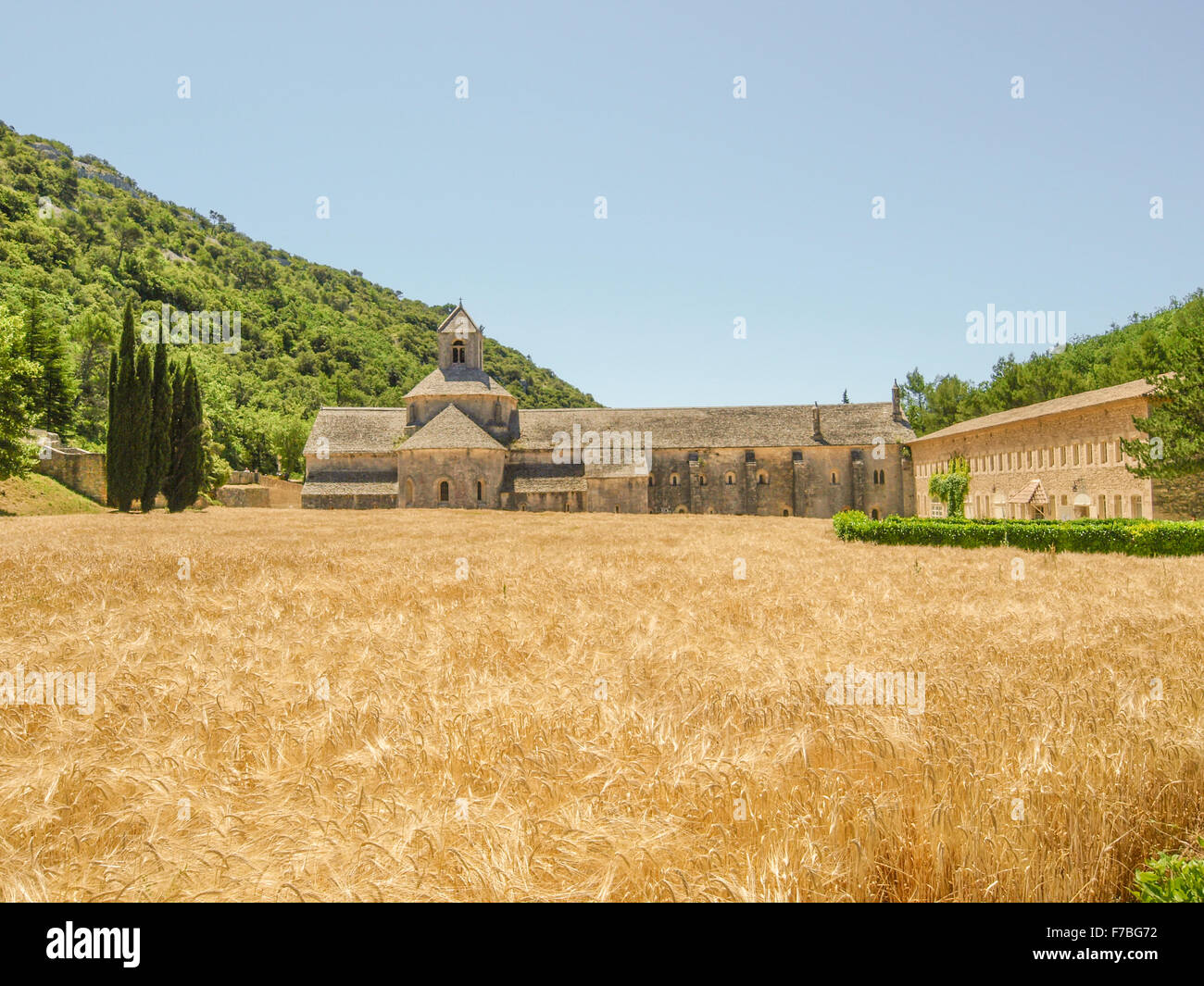 Abbaye de Senanque, monastery, Provence, France, Senanque Stock Photo ...