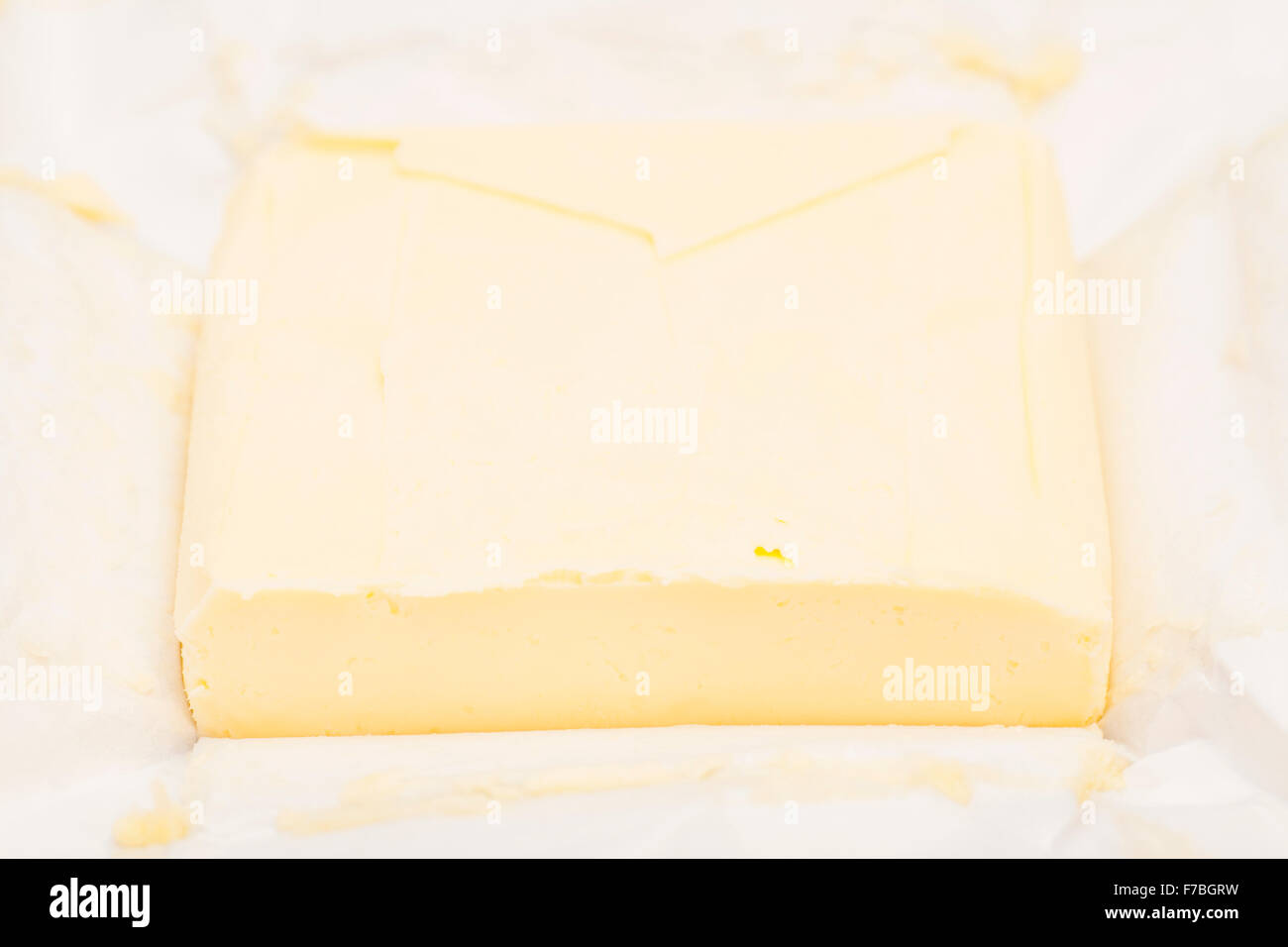 Stick Tasty butter close up Stock Photo - Alamy
