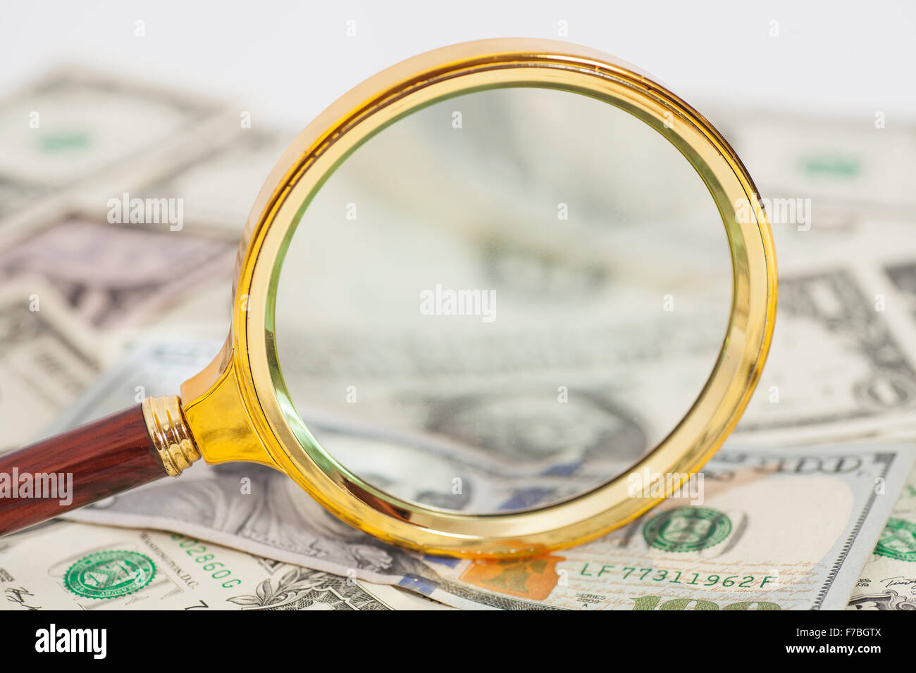 Under investigation magnifying glass hi-res stock photography and ...