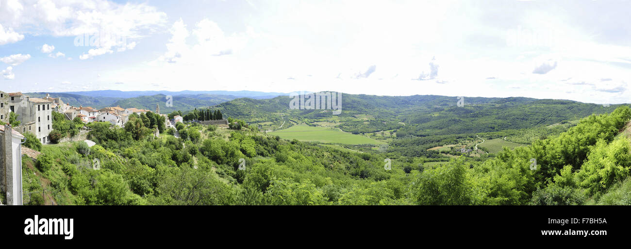 Istria, Croatia, landscape, Motovun Stock Photo - Alamy