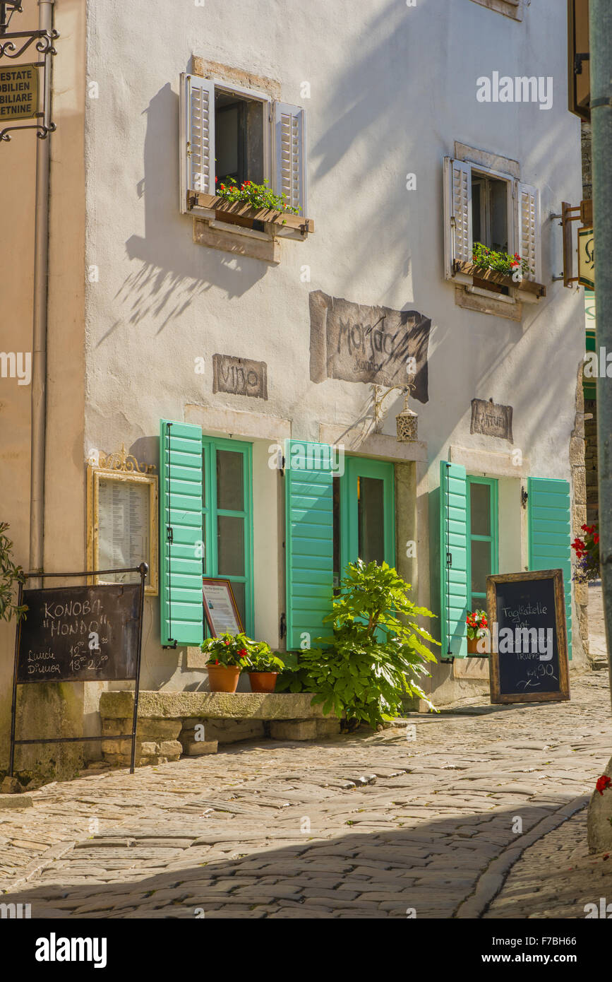 Croatia, Istria, Motovun, traditional Konoba Stock Photo - Alamy