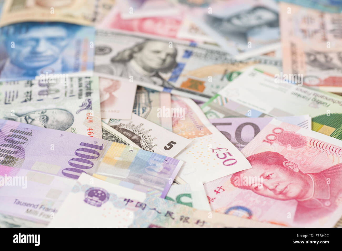 International currencies banknotes close up Stock Photo - Alamy