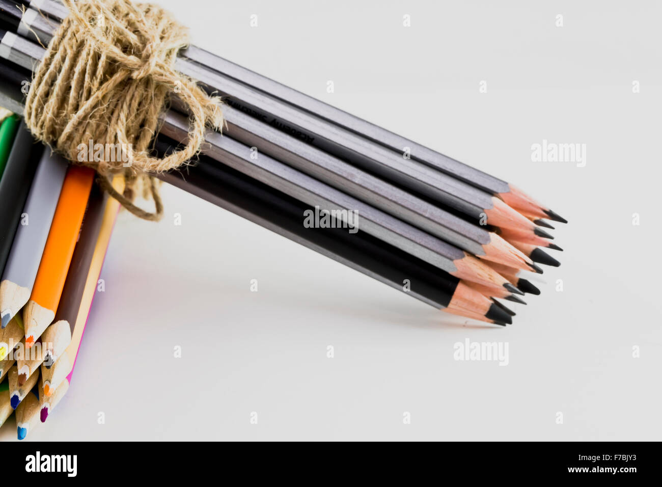 Bundle pencils hi-res stock photography and images - Alamy