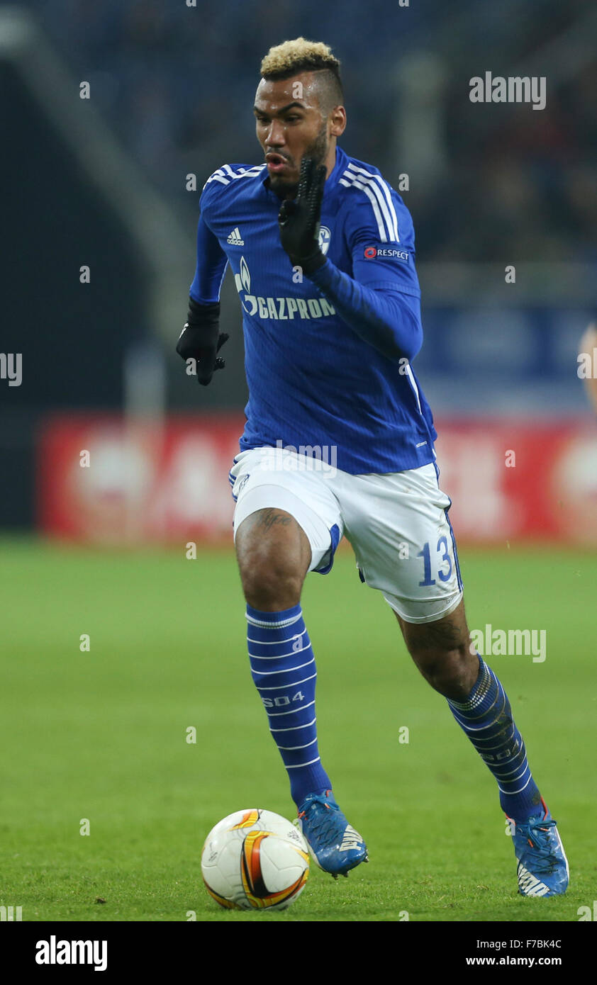Gelsenkirchen, Germany. 26th Nov, 2015. Schalke's Eric Maxim Choupo ...