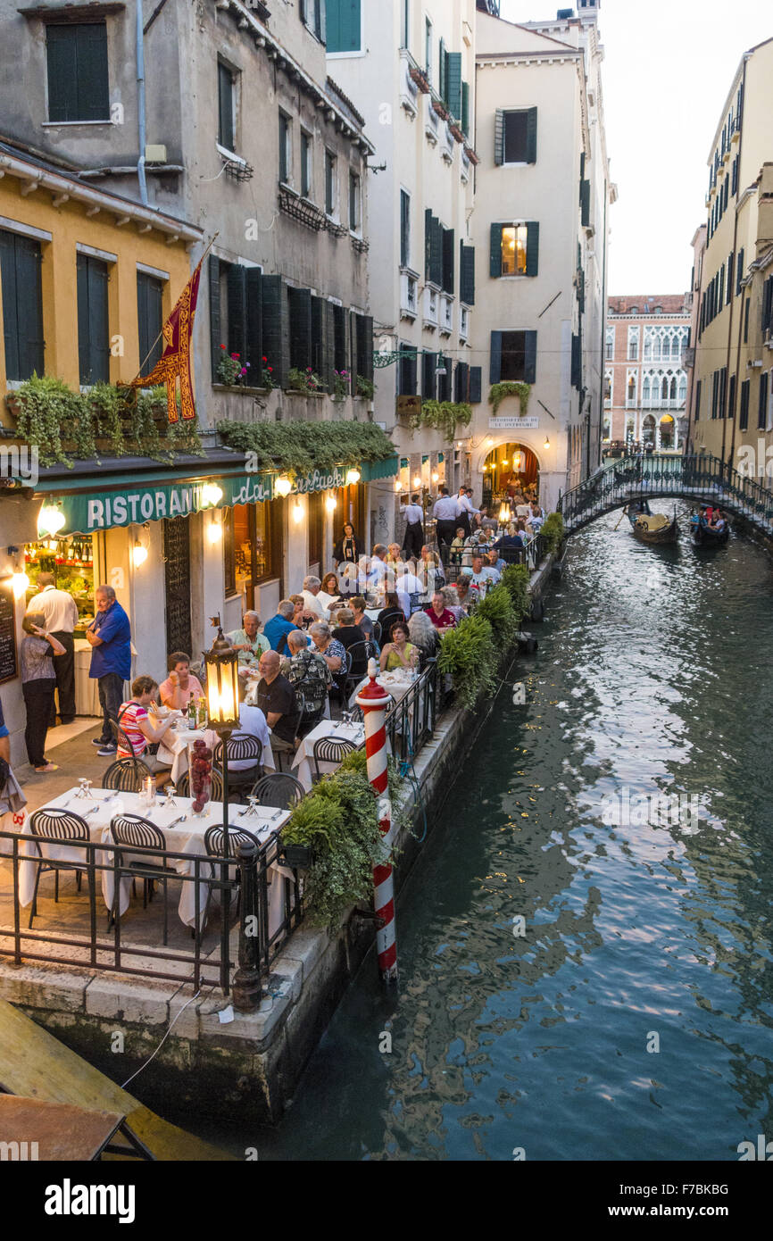 Ristorante, Venice, Venetia, Italy Stock Photo - Alamy