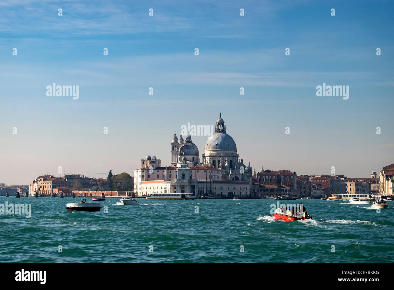 Italy, Venice, Basilica di Santa Maria della Salute, Basilica of Saint ...