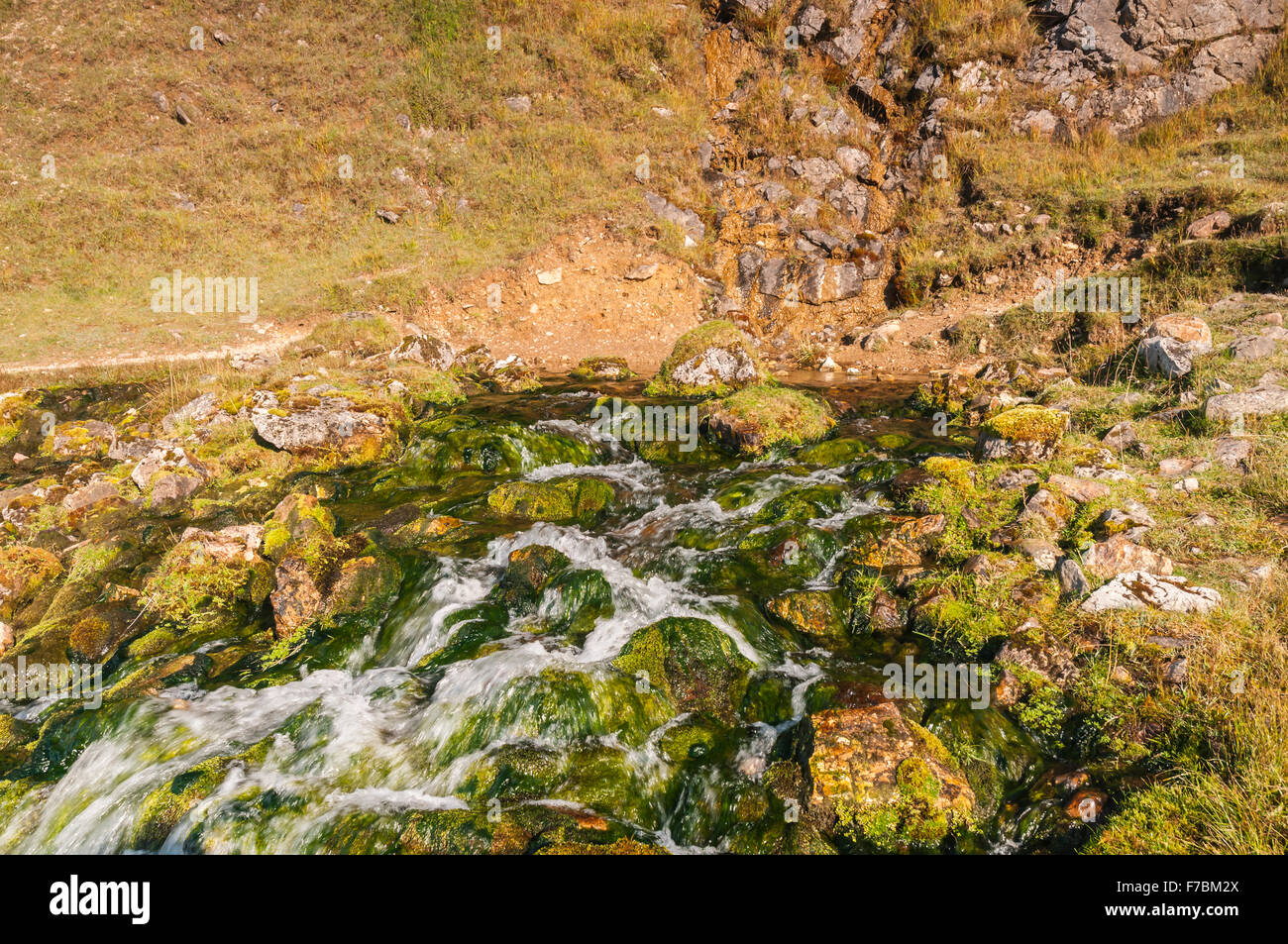 The re-appearance of the River Traligill, Inchnadamph, Assynt, Scotland ...