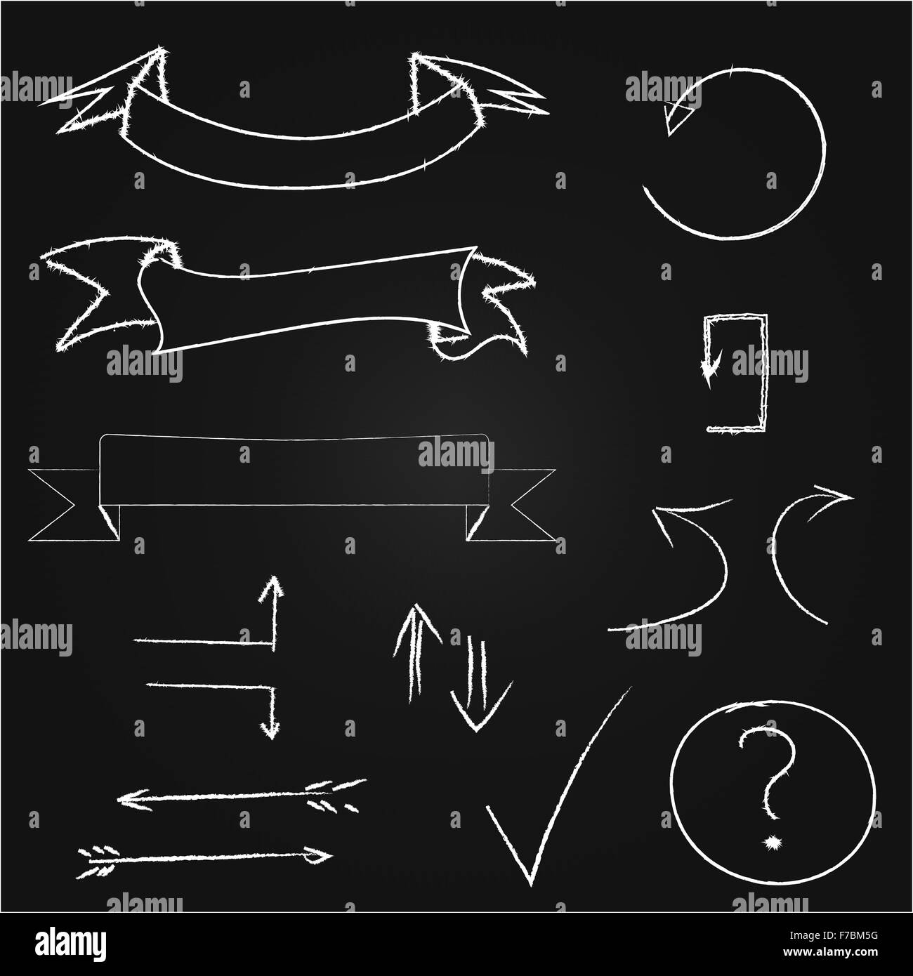 Concept on blackboard school Black and White Stock Photos & Images - Alamy