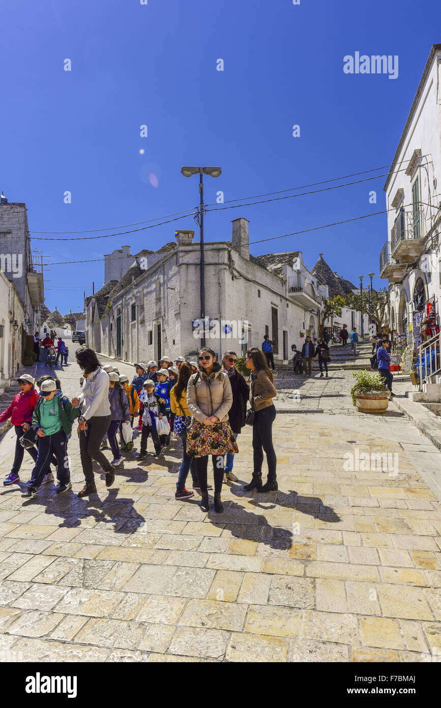 Trullo, Trulli, Alberobello, Apulia, Italy, UNESCO World Heritage Site ...