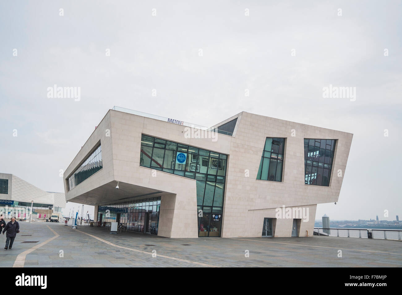 Liverpool's Pier Head ferry terminal, Mann Island, Liverpool, England ...
