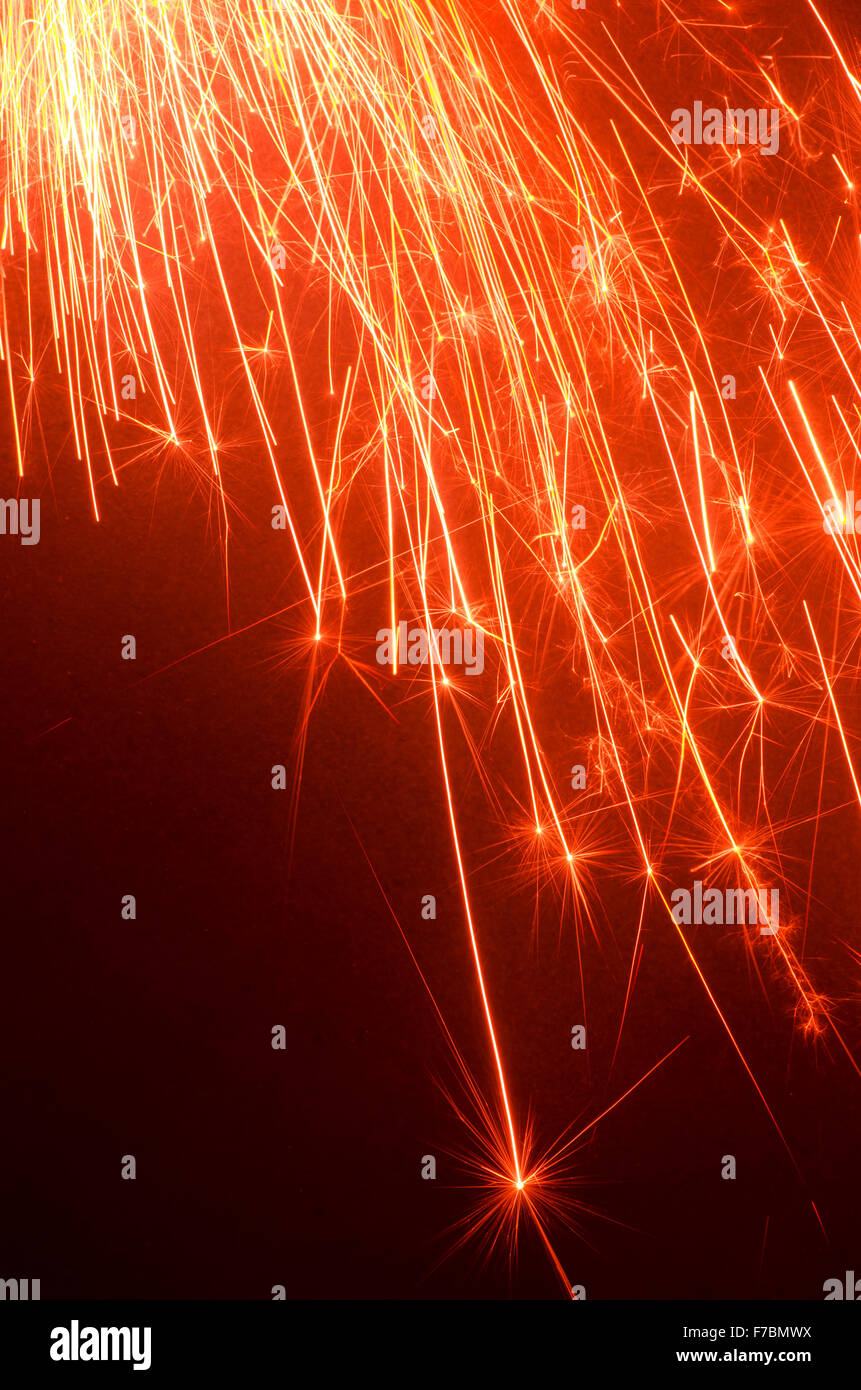 glowing holiday sparkler motion blur Stock Photo - Alamy