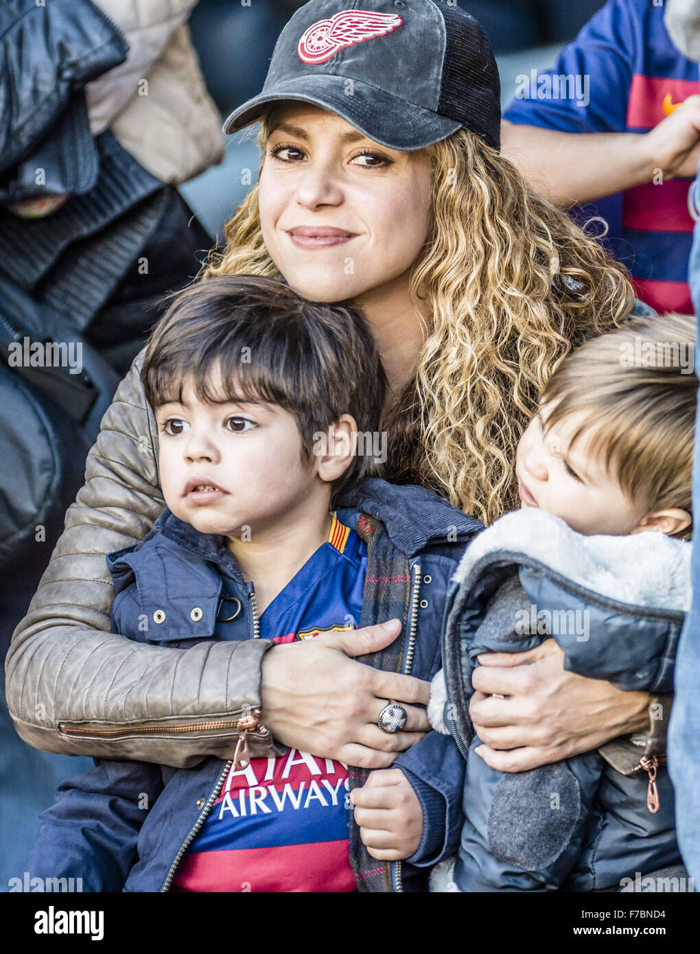 Barcelona, Catalonia, Spain. 28th Nov, 2015. Colombian singer and ...