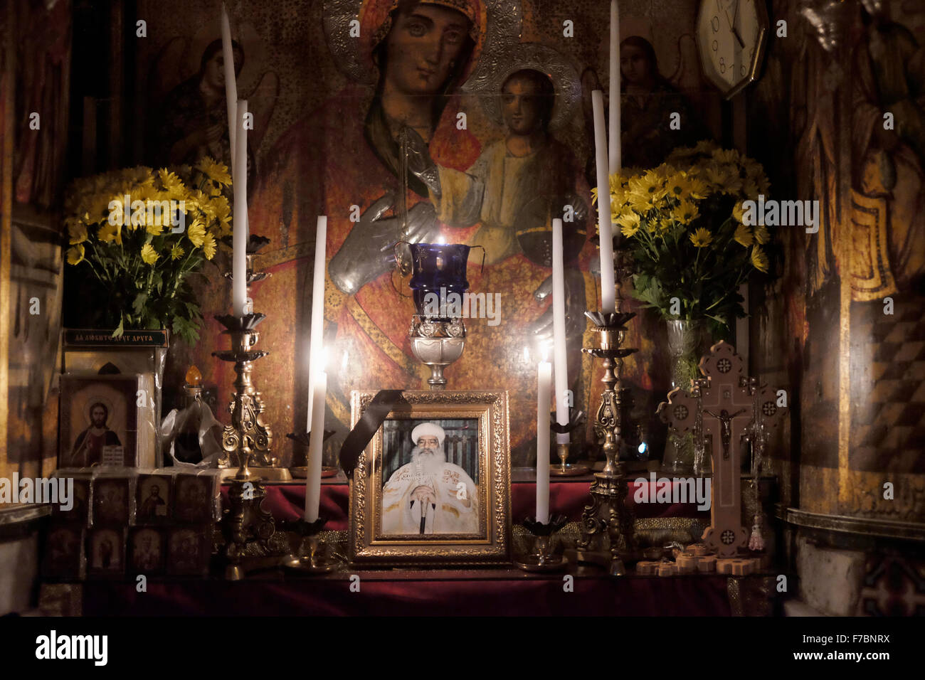 A photograph of Archbishop Anba Abraham the Coptic Orthodox ...