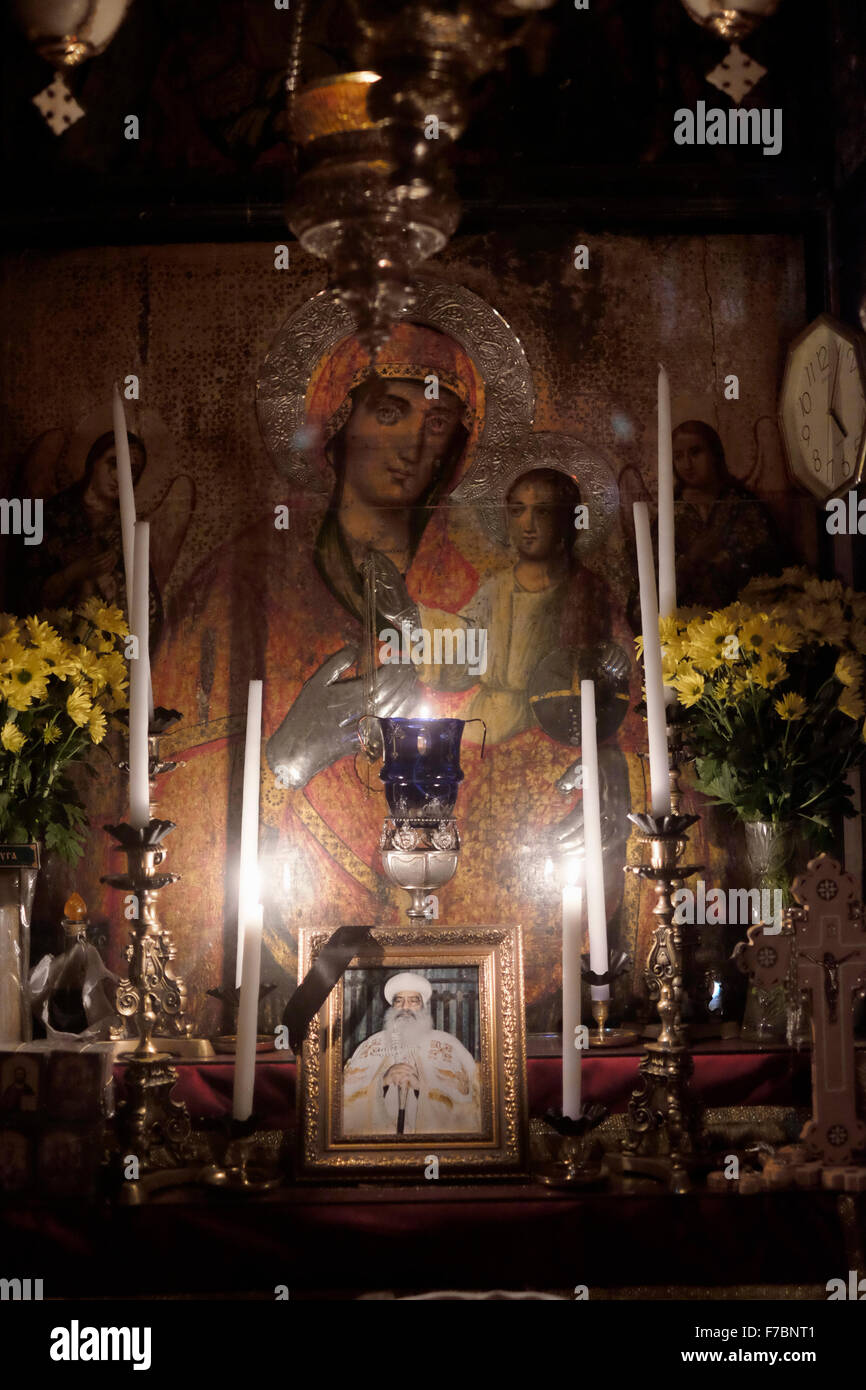A photograph of Archbishop Anba Abraham the Coptic Orthodox ...