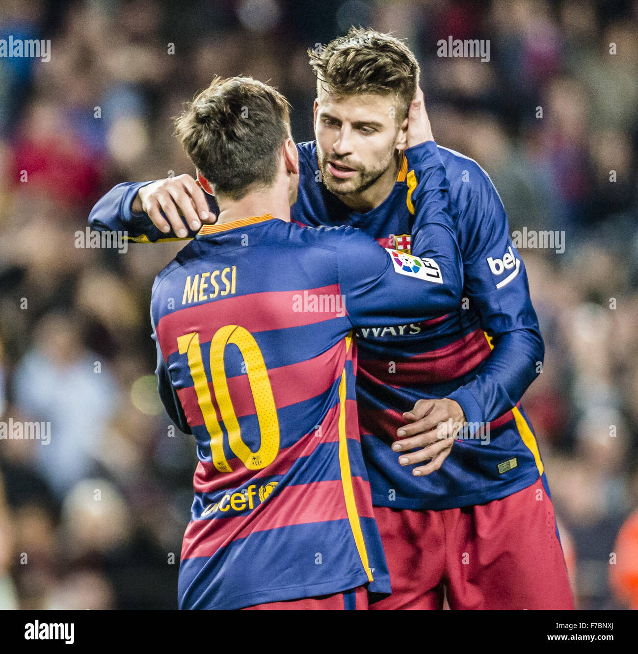 Leo messi goal 2015 hi-res stock photography and images - Alamy