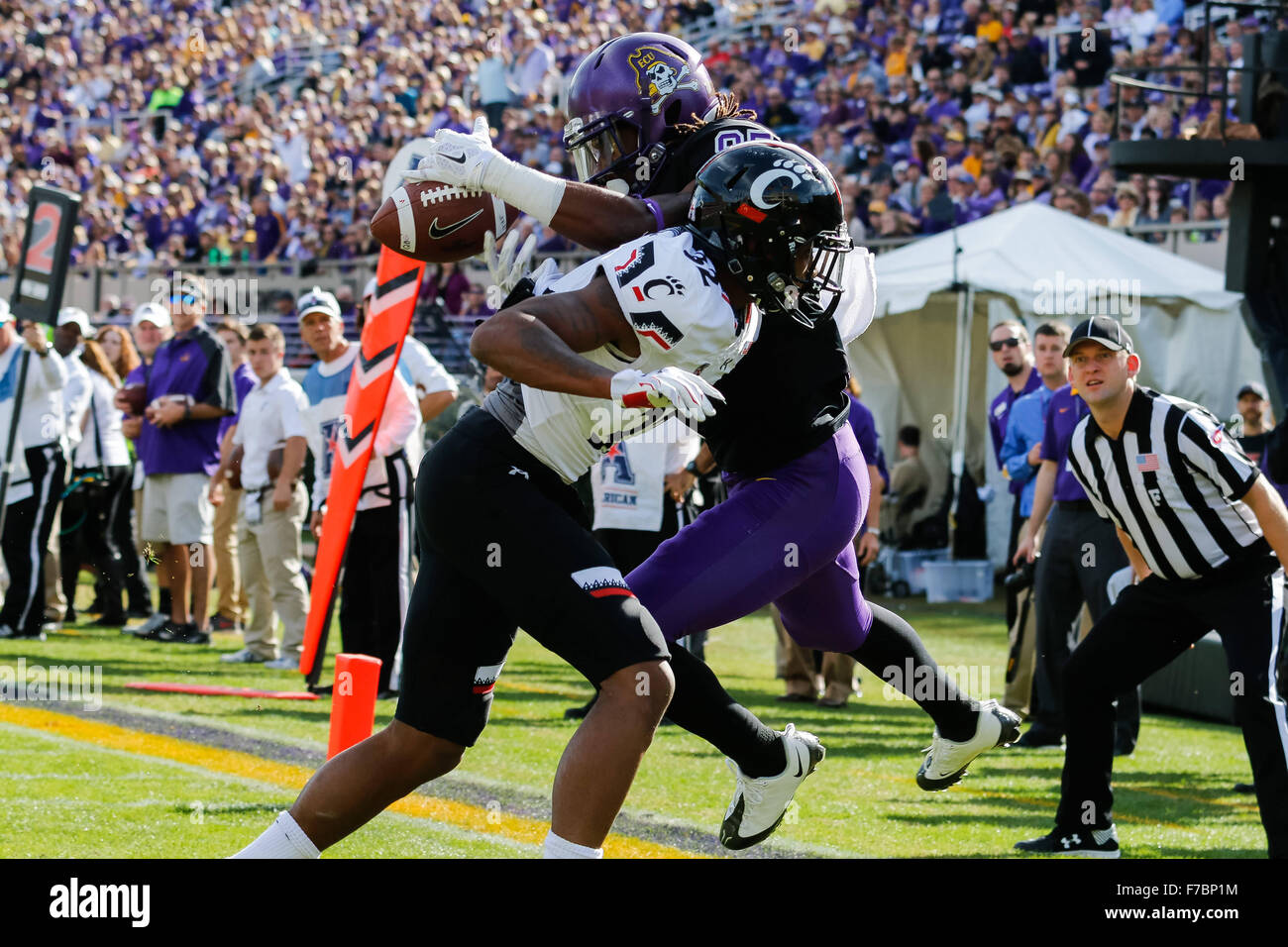 Greenville, NC, USA. 28th Nov, 2015. wide receiver Davon Grayson (85 ...