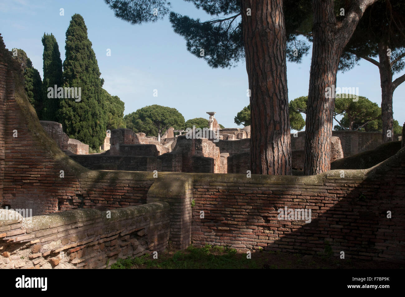 Ostia Antica was the harbor city of ancient Rome and was around 30 ...