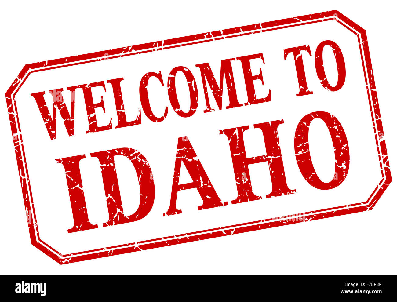 Welcome idaho sign Cut Out Stock Images & Pictures - Alamy