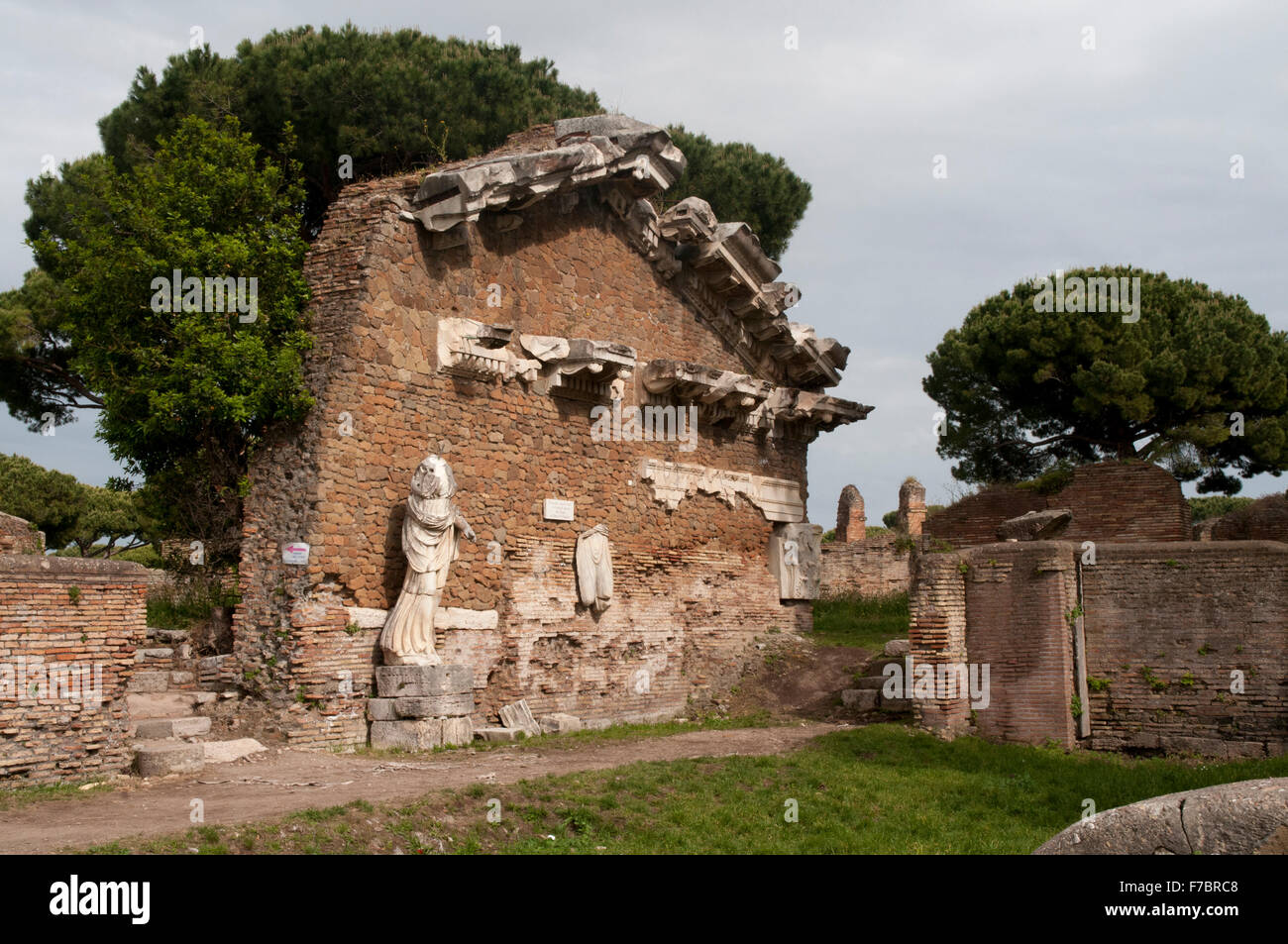 Ostia Antica was the harbor city of ancient Rome and was around 30 ...