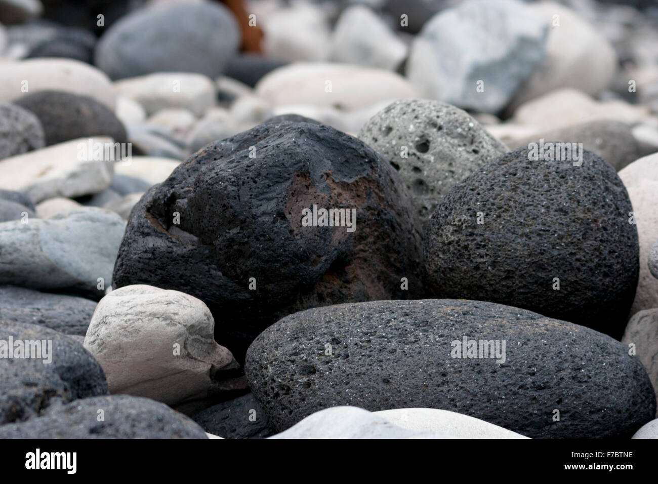 Volcanic Rocks On Beach High Resolution Stock Photography and Images ...