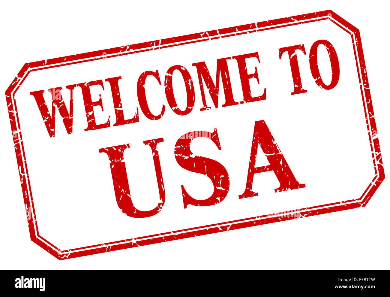 Welcome usa red square hi-res stock photography and images - Alamy