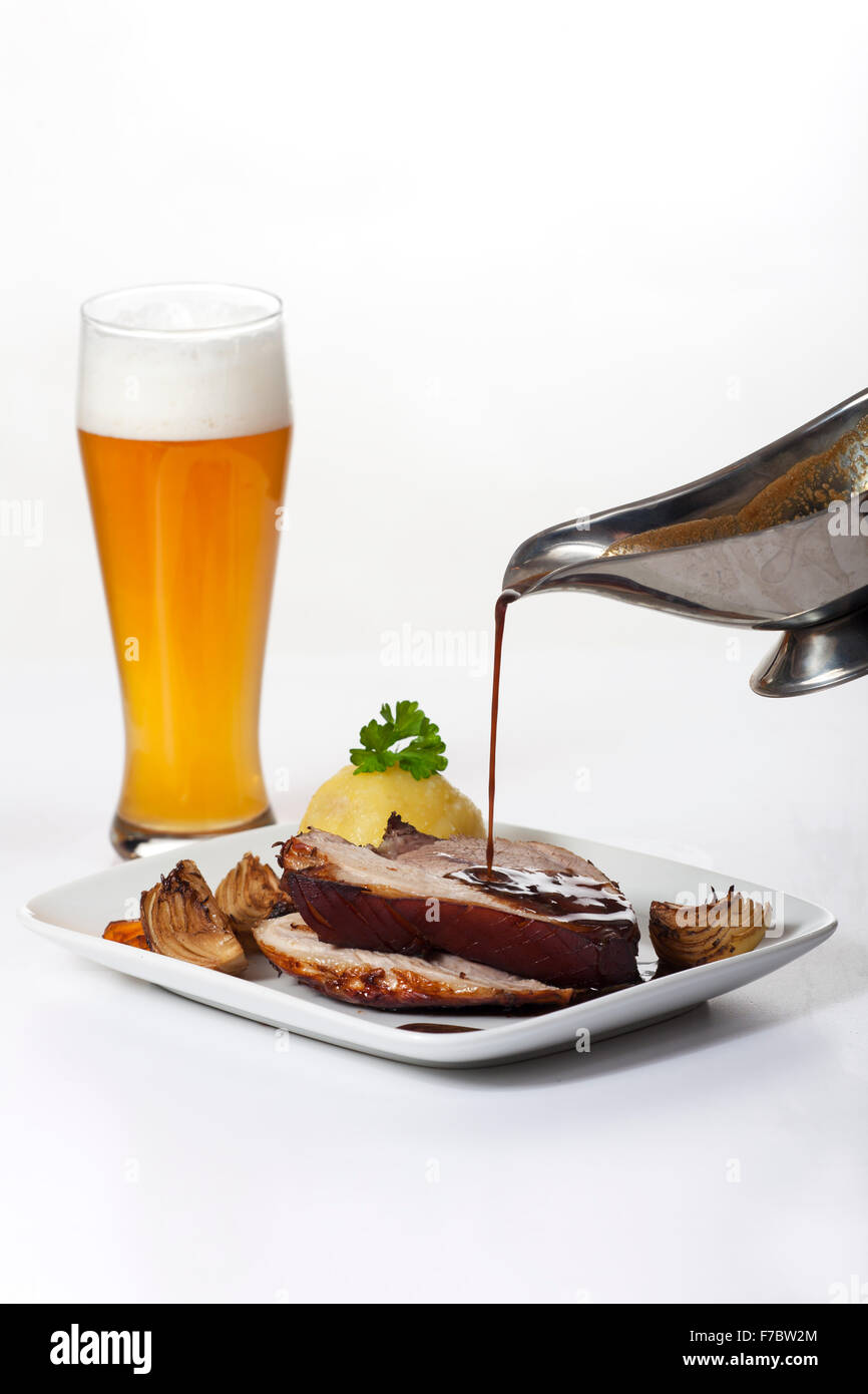 Pouring sauce hi-res stock photography and images - Alamy