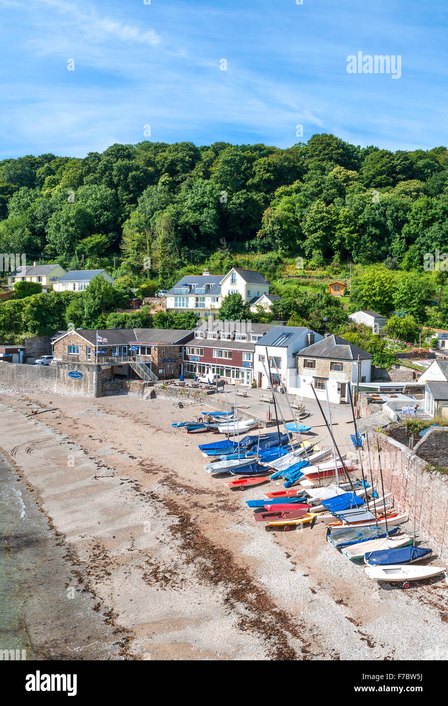 The beach at Cawsand in Cornwall, UK Stock Photo - Alamy